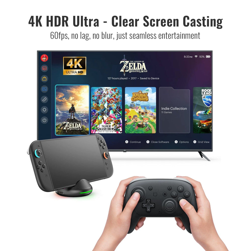 JYS NS2289Mini Portable TV Dock Station for Nintendo Switch 2