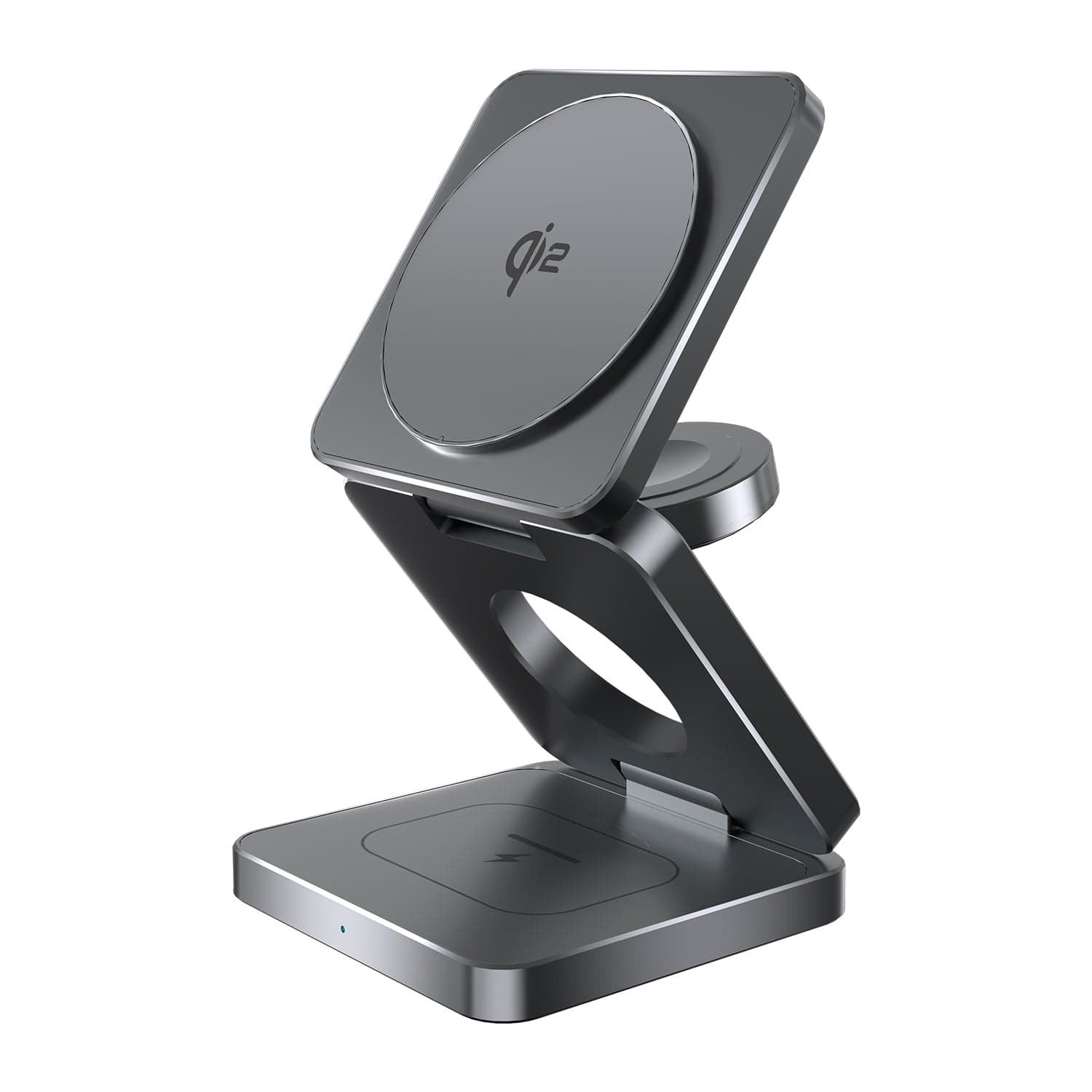 Skyzer CC617 Mag Charge Qi2 3-In-1 Foldable Wireless Charger
