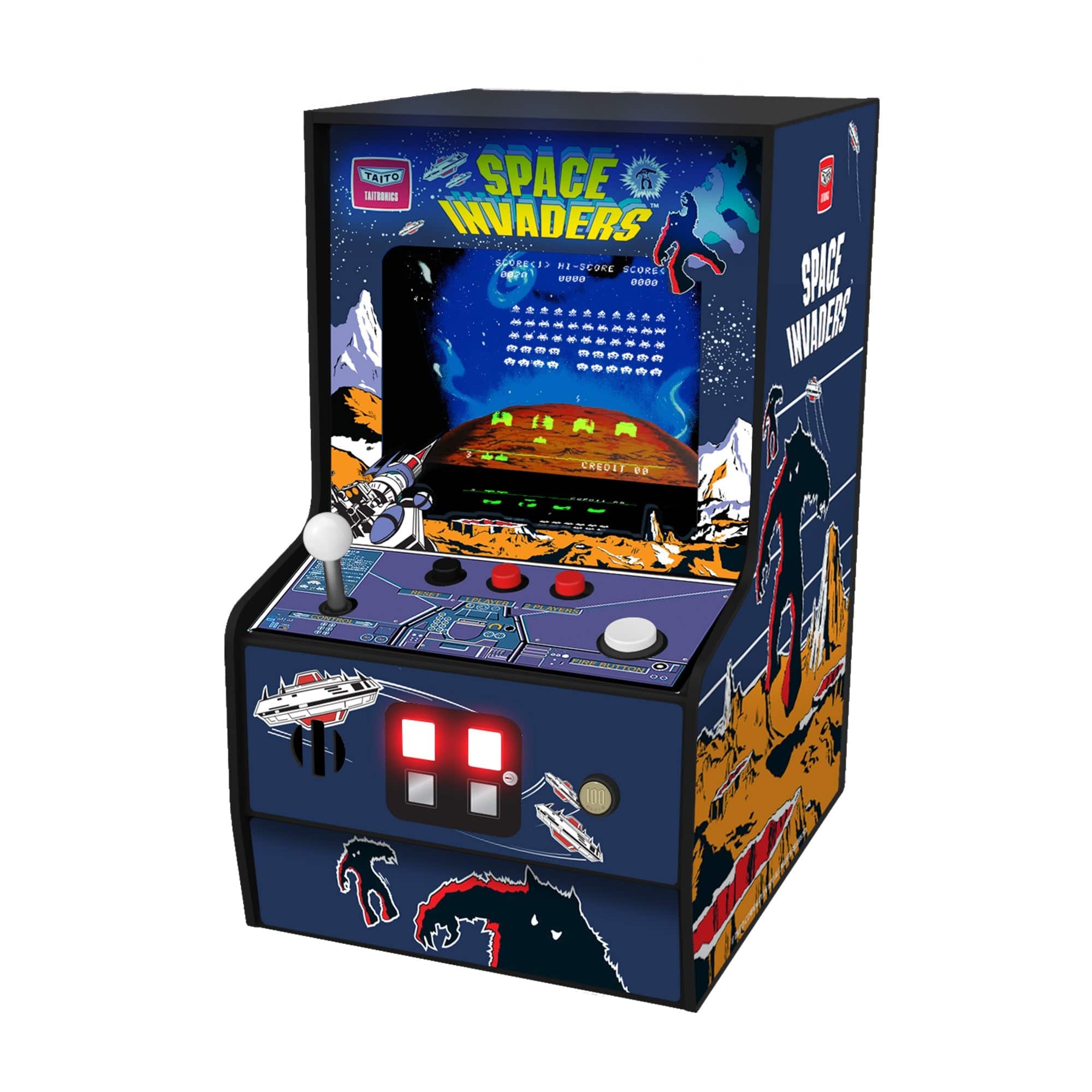 My Arcade Space Invaders Micro Player 3279 Handheld Games